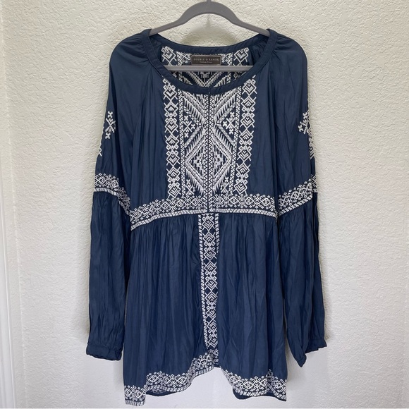 Double D Ranch | Dresses | Double D Ranch Embroidered Western Boho ...